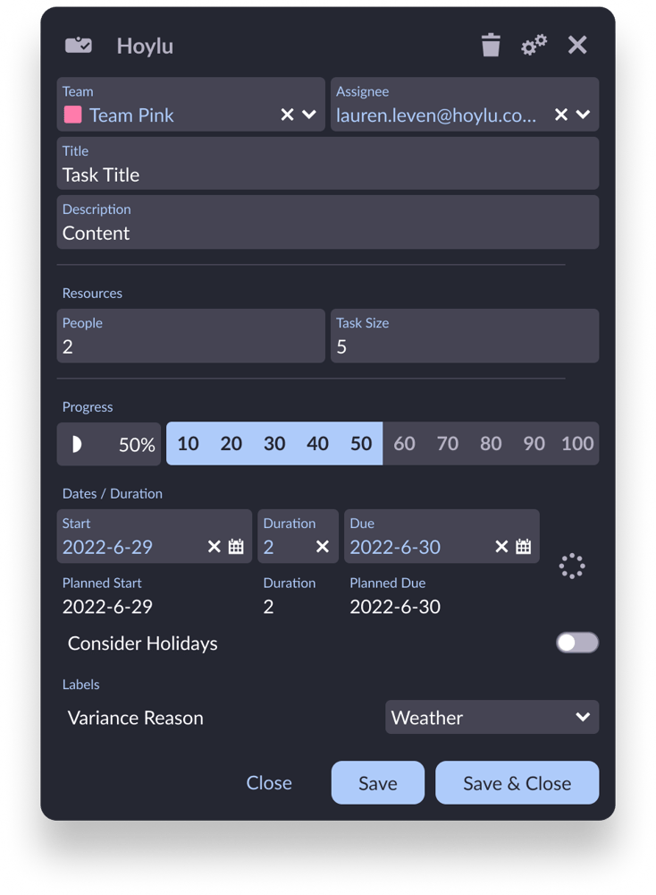 Easy-to-Use Pull Planning Software